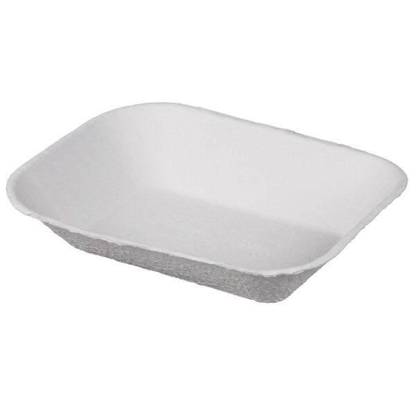 9" x 7" Eco-Bamboo Collection Fiber Tray (same as SAVADAY) - 500/case ...